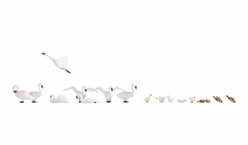Noch swans and ducks 15774 HO Scale | Mysite