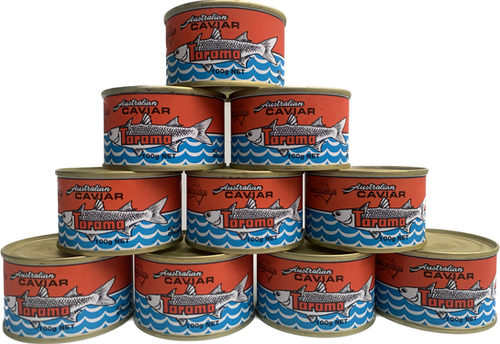 5x 100g Fresh Tarama Base Tins (Mullet Roe) | Mullet Roe Australia