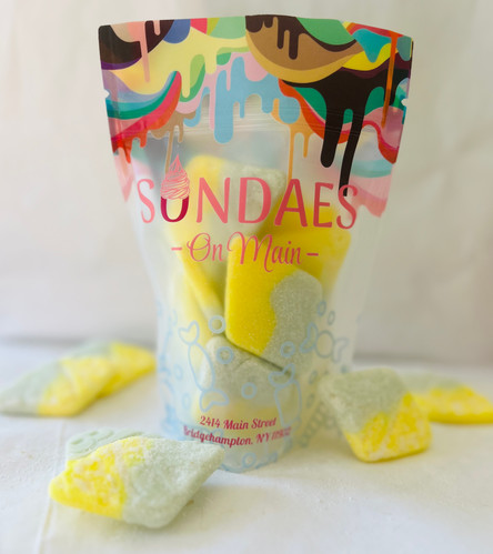Tutti Frutti Rhombs, Sour Swedish Gummy Candy 8oz | Sundaes On Main