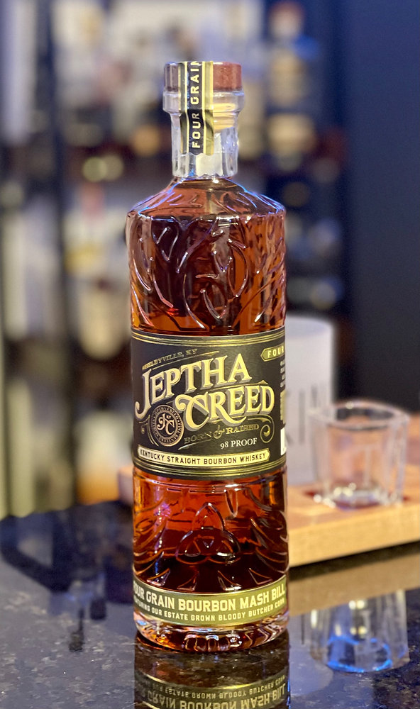 Whiskey Shots: A Review of Jeptha Creed Four Grain Straight Bourbon Whiskey
