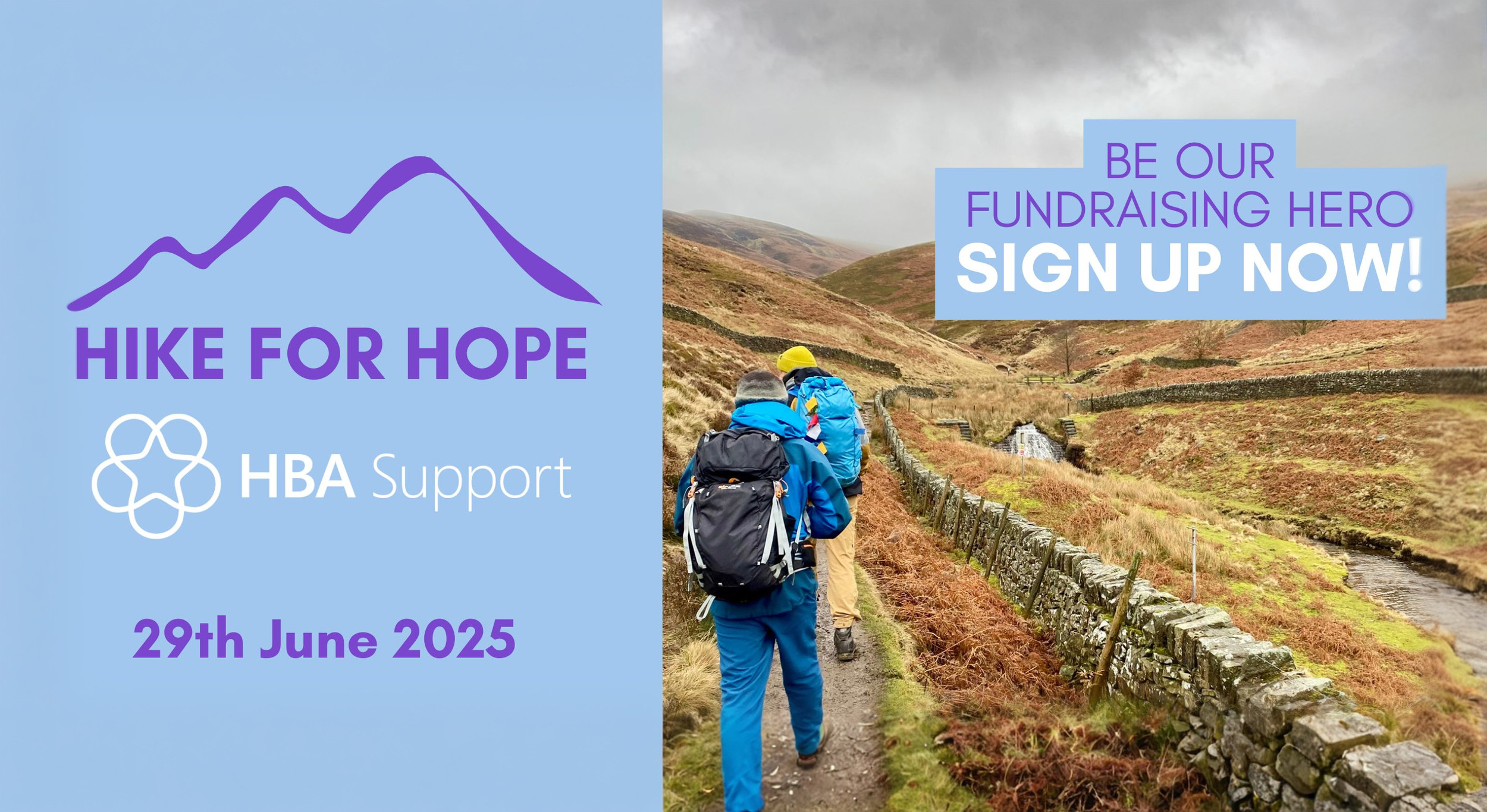 HBA Support | Sign up for our Hike for Hope Fundraiser