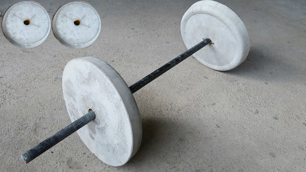DIY WEIGHT PLATES!