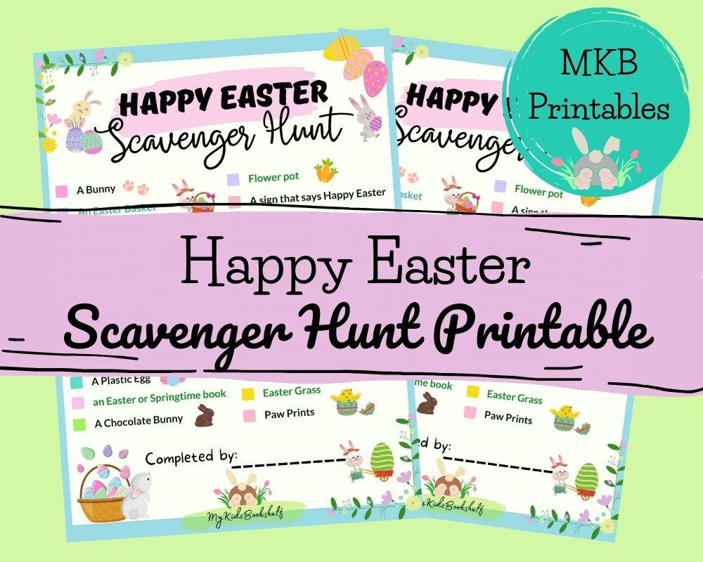 The Best Easter Scavenger Hunt Free Printable!
