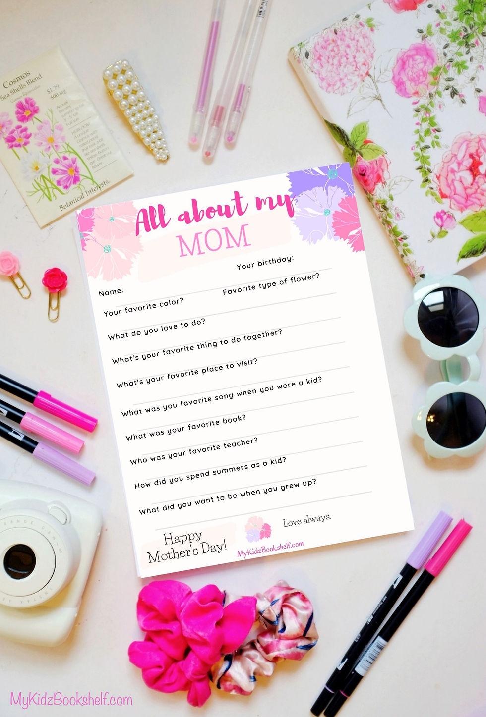 A Great Mother's Day Gift Idea + Pretty (and Free!) Printables!
