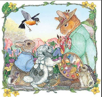 The Easter Egg by Jan Brett - An Eggstraordinary Picture Book Feature ...