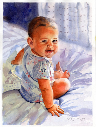 Advanced Baby Portrait Watercolor Tutorial | mysite