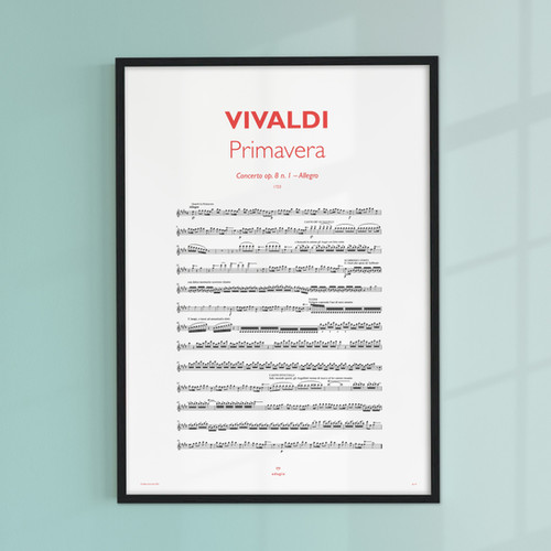 Vivaldi | Primavera | Poster