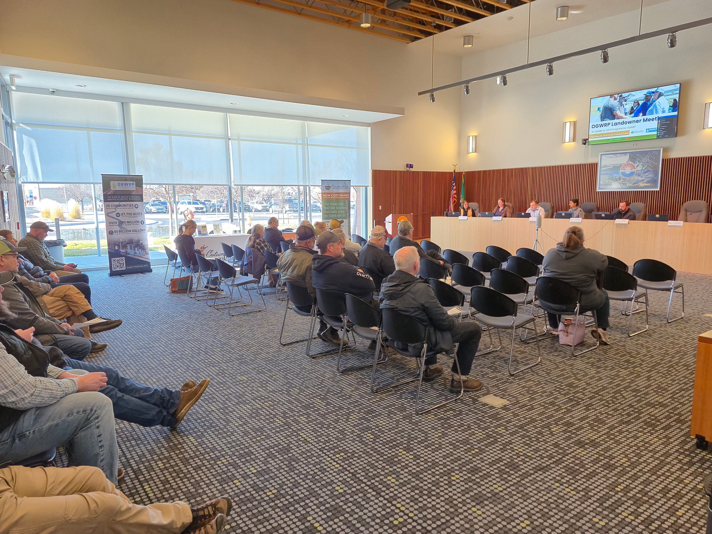 OGWRP Landowner Meeting: NRCS Program Updates & Well Monitoring Discussion