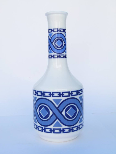 Vase Arcopal bleu | archivintage