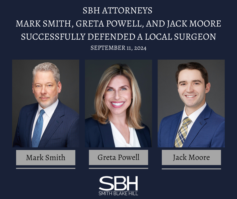 SBH Attorneys Mark Smith, Greta Powell, and Jack Moore Successfully ...