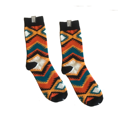 Aztec - Crew Cut - Iconic Socks | Magara Clothing PH