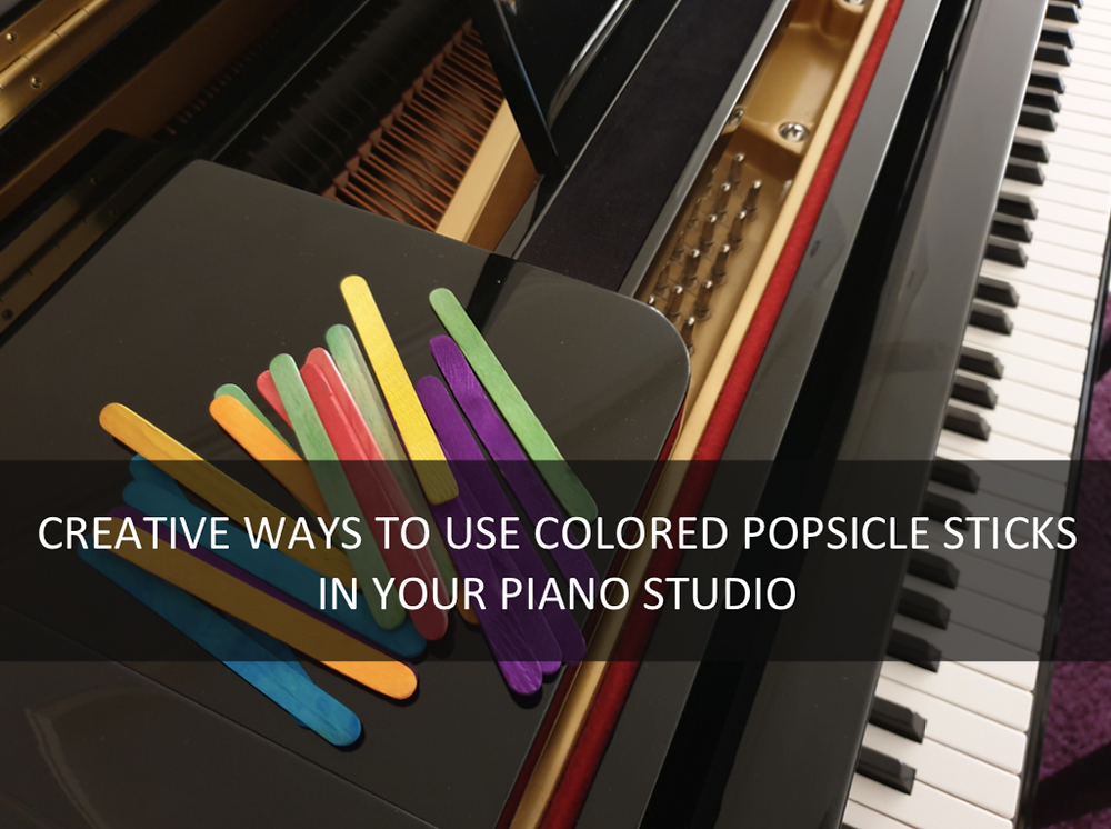 Creative ways to use colored popsicle sticks in your studio.