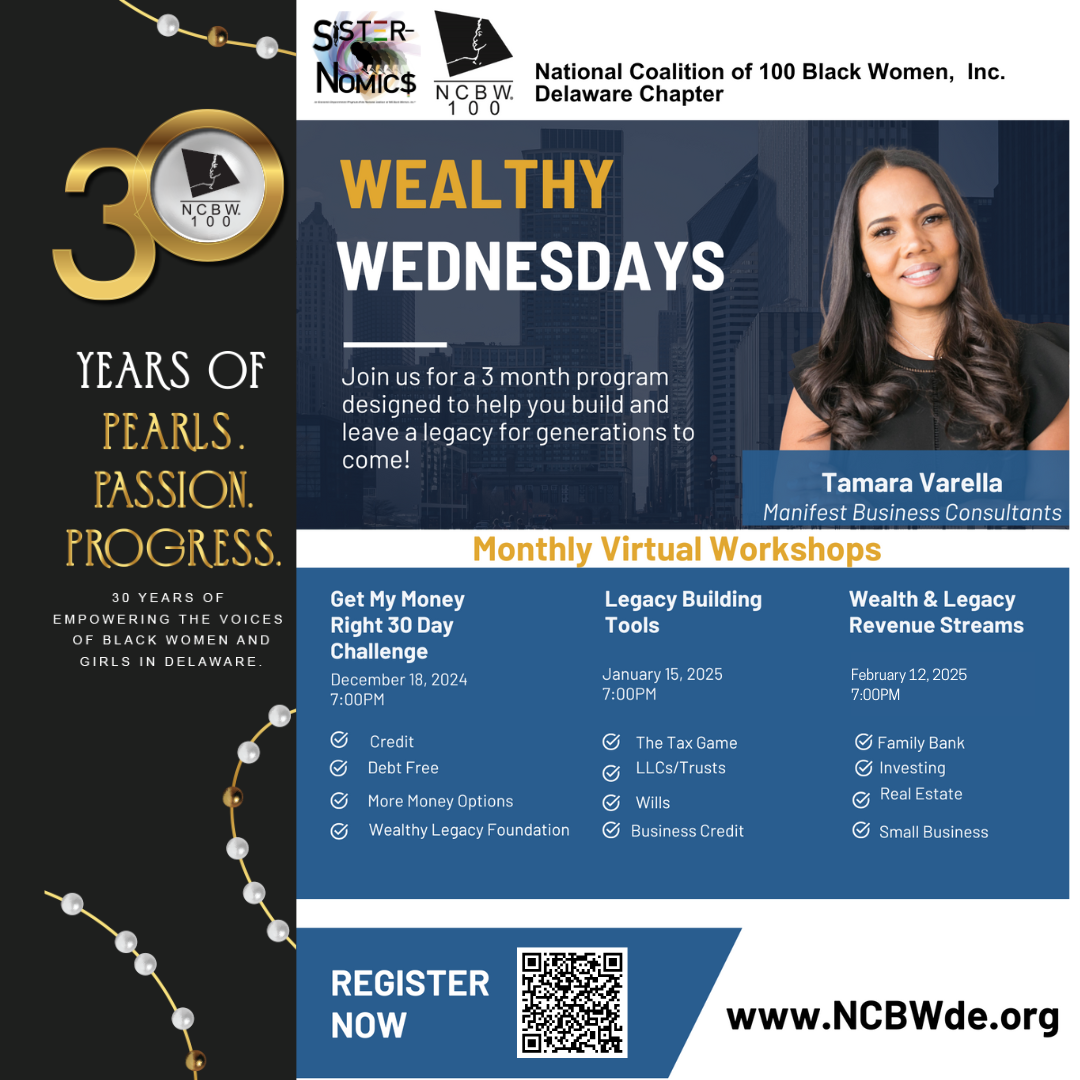 Wealthy Wednesdays | NCBWDE, Inc