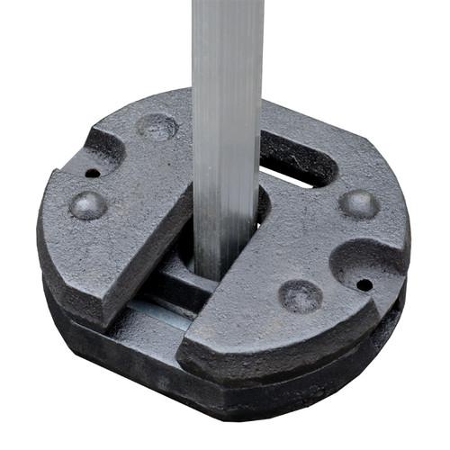 PROTEX® Steel Weights, Set of 2x, 12kg Stackable Steel Weights | GRS Ltd