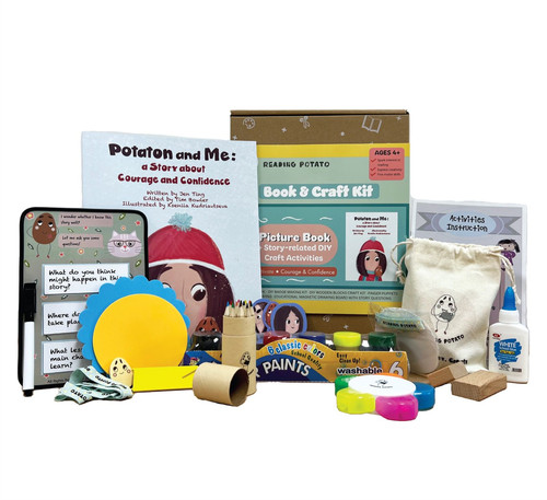 Potaton and Me: a Story about Courage and Confidence set | Readingpotato