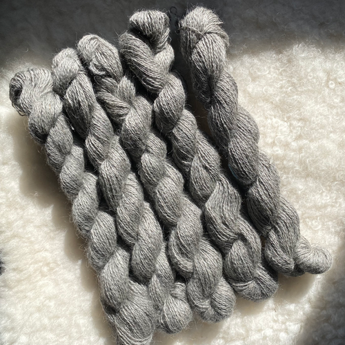 Gotland Grey Lamb Yarn | gotland-sheep-wool