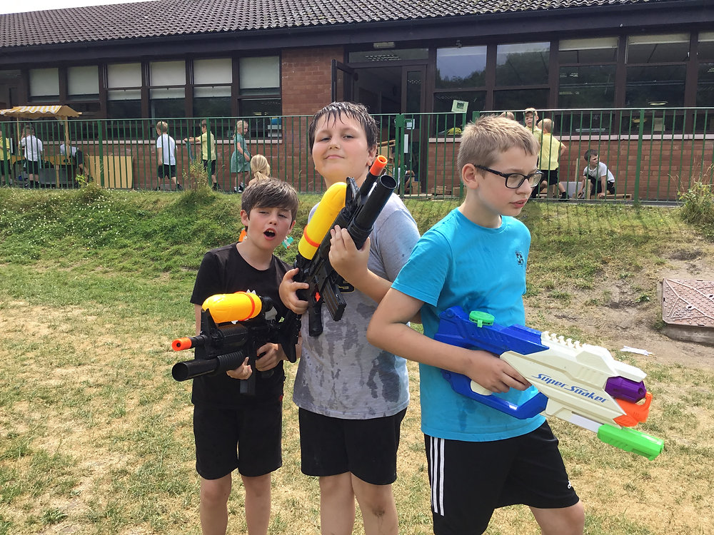 Year 6 Water Fight!
