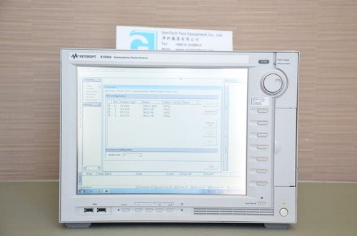 Keysight/Agilent B1500A | 津科儀器