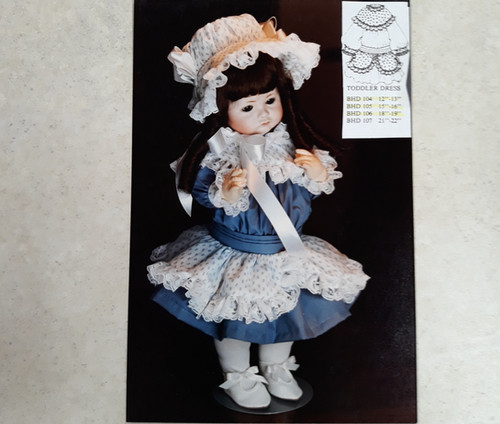 BHD-0104-107, Toddler Design Doll Pattern | Dolls & Etc