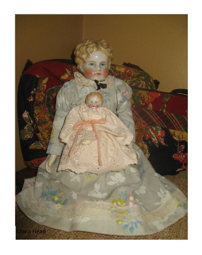 ANTIQUE DOLLS: CHINA/PARIAN DOLLS:DM194 Alt, Beck & GottschalckGerman ...
