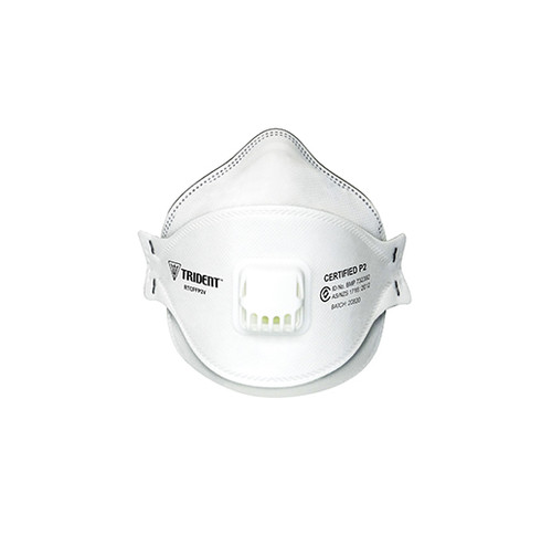 Industree Trident P2 Valved Disposable Respirator (Box of 20 Masks ...