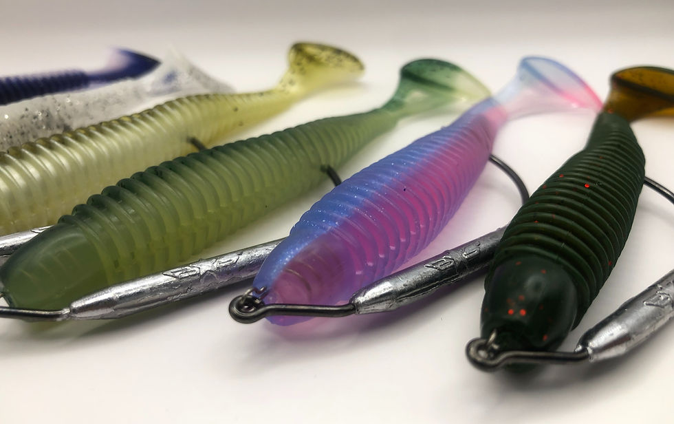 choosing the right Swimbait rig for surf fishing in various conditions