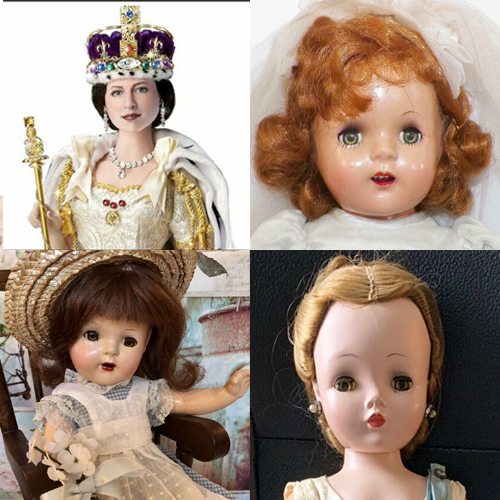 Art Dolls Art & Collectibles RARE Vintage Princess Elizabeth Doll Dolls ...
