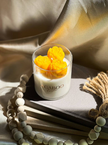 Peony Blossom Candle | Agaboo Candles