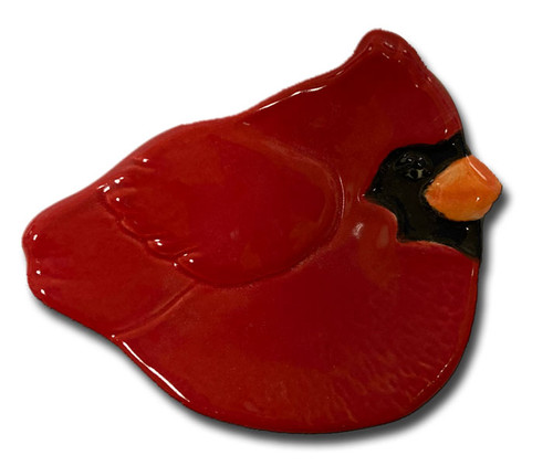 3" Mini Cardinal dish | August Ceramics Gift