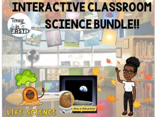 Science Digital Virtual Classrooms - LINKS INCLUDED - EDITABLE ...