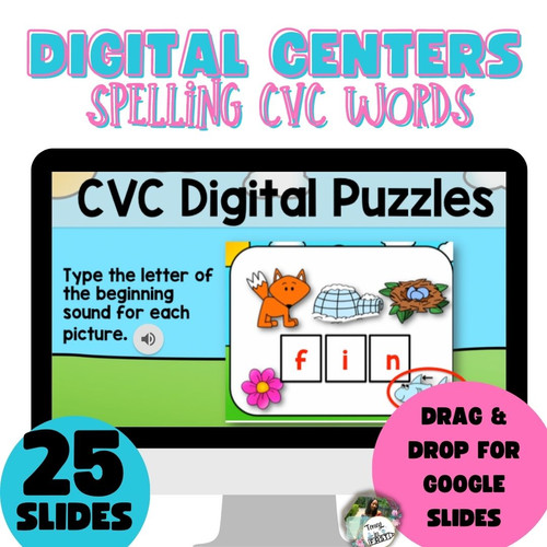 CVC Digital Puzzle | Teaching In First