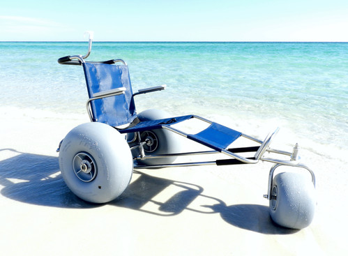 EZ Roller Surf Beach Wheelchair | Rolling in Paradise