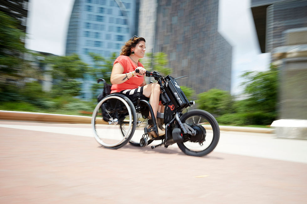 High-Performance Handcycle Wheels | Rolling In Paradise
