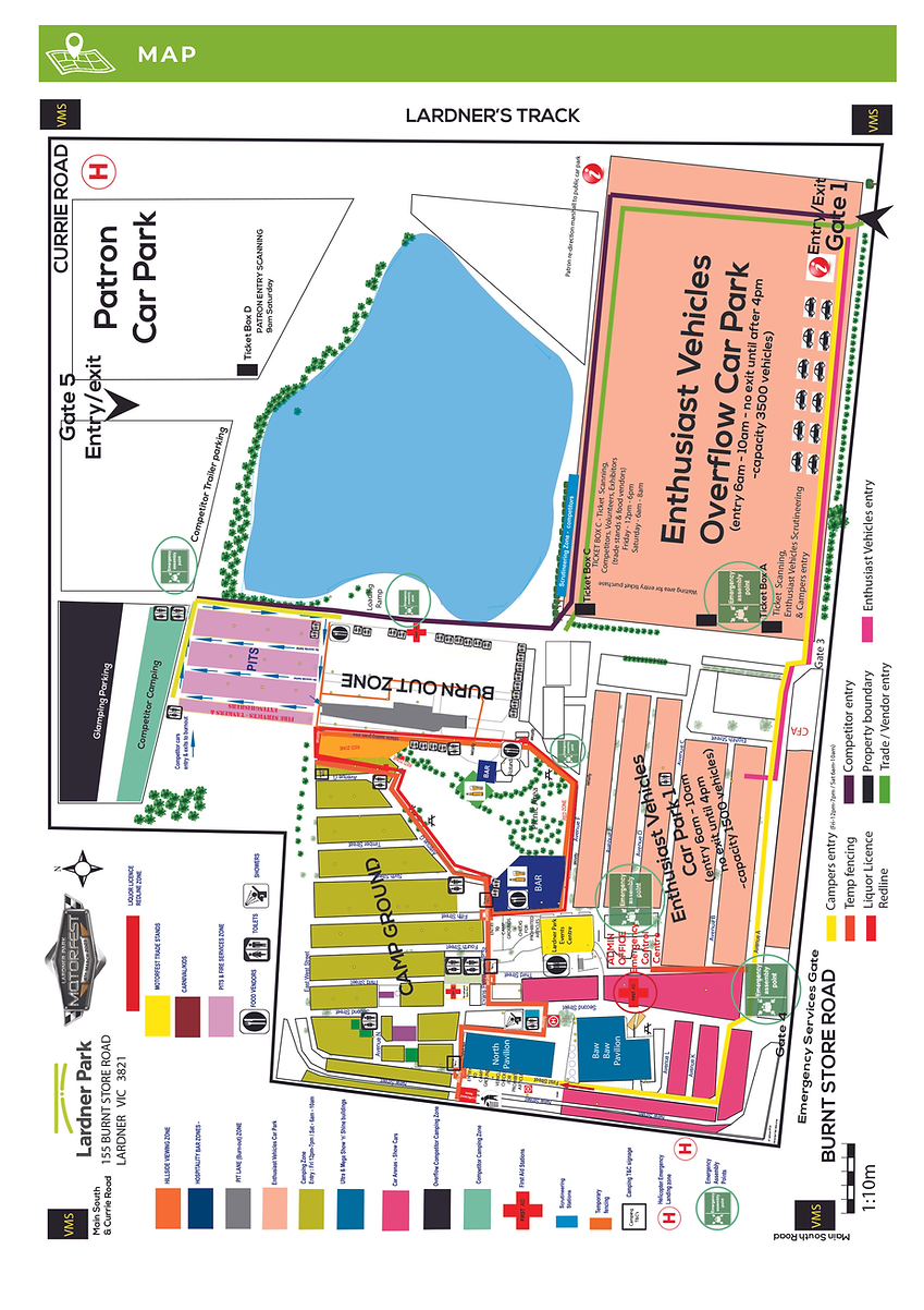 Camping FAQ, Terms & Conditions | Motorfest