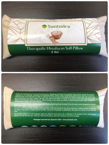 Himalayan Pink Salt Pillow for healing - Santmira | Santmira