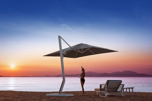 HIGOLD Wing Collection Outdoor Sunshade Offset Cantilever Hanging Patio ...