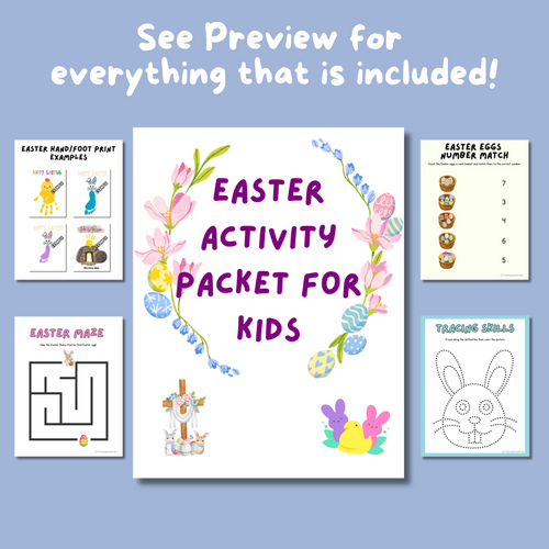 Easter Activities & Craft Packet | Teaching Mother