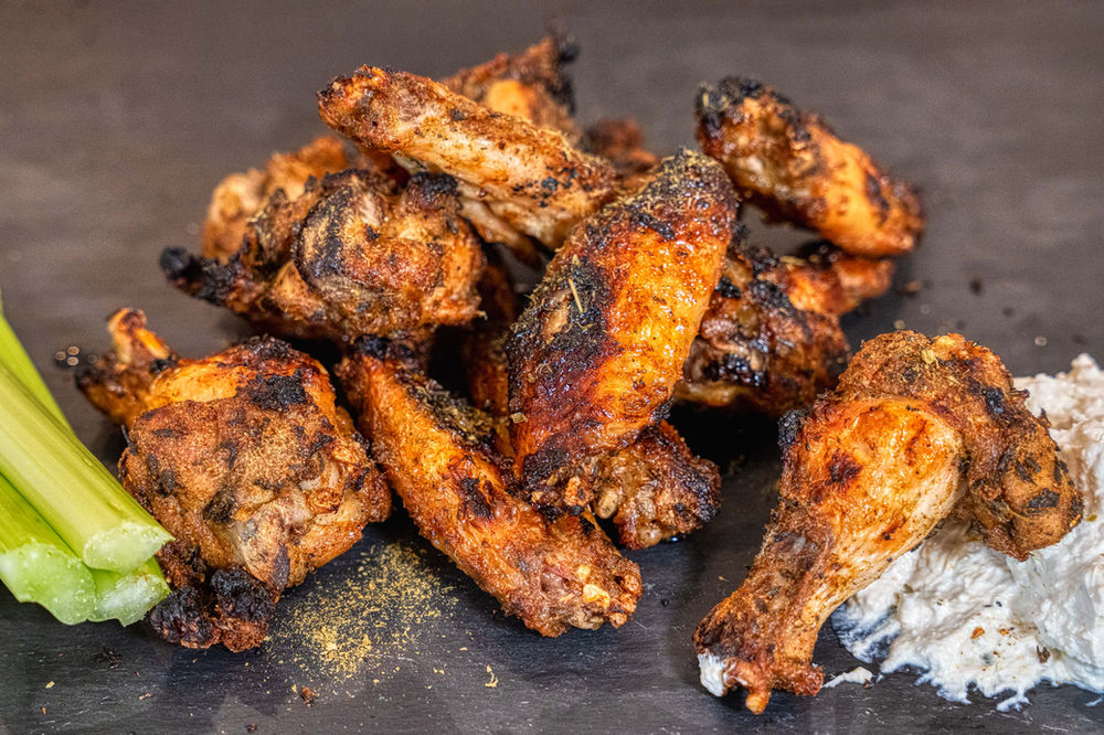 BAKED GREEK CHICKEN WINGS