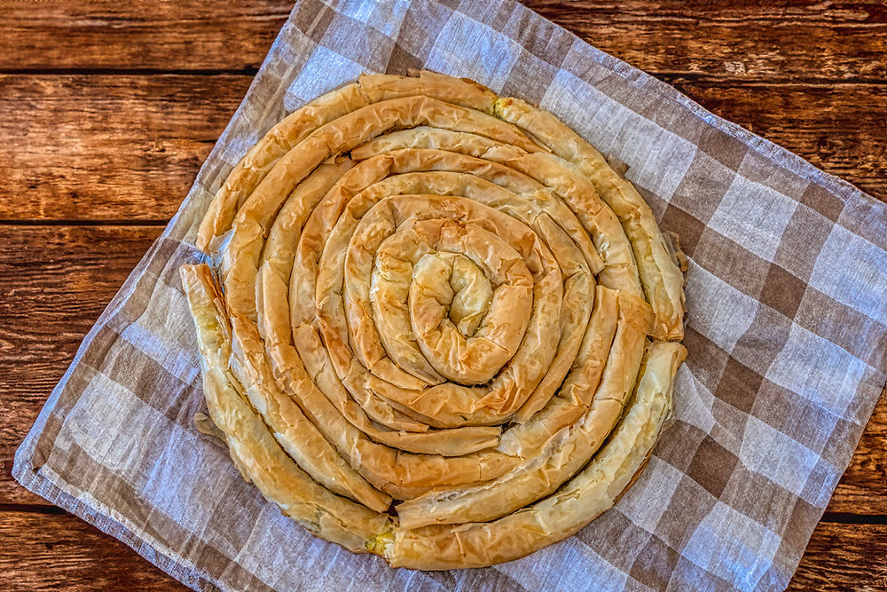 Strifti Tyropita Greek Cheese Pie