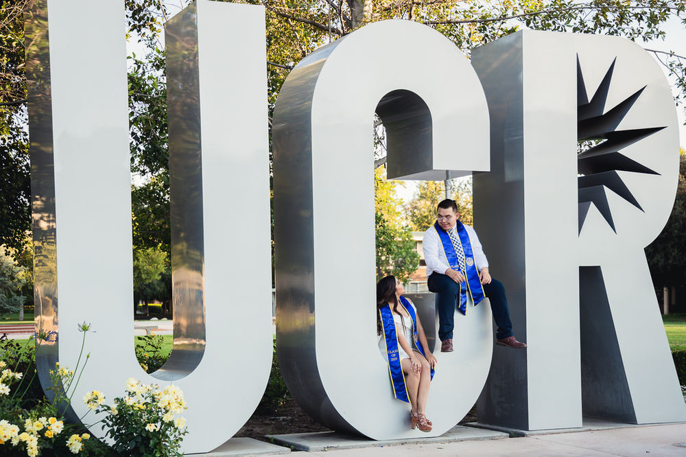 University of California Riverside Couples Session | Kassandra and Angel