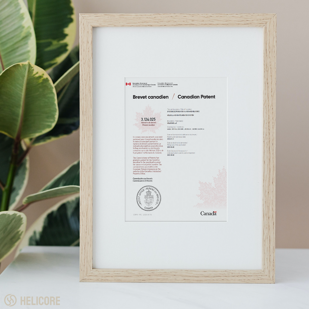 Canadian Patent Granted!