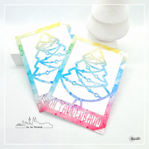 Plotterdatei Karte - Oh Tannenbaum (A6) | Jay Jay Plottdesign