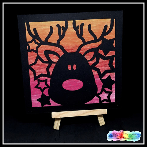 Plotterdatei Karte - Emil Elchi (quadratisch) | Jay Jay Plottdesign