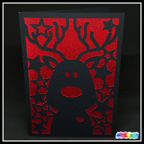 Plotterdatei Karte - Emil Elchi (A6) | Jay Jay Plottdesign