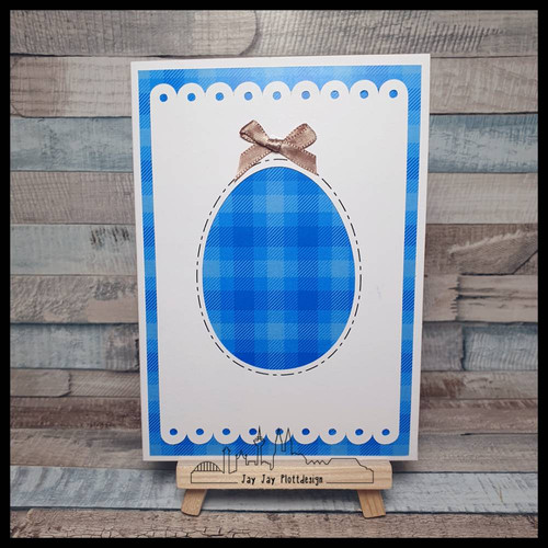 Plotterdatei Osterkarte Osterei | Jay Jay Plottdesign