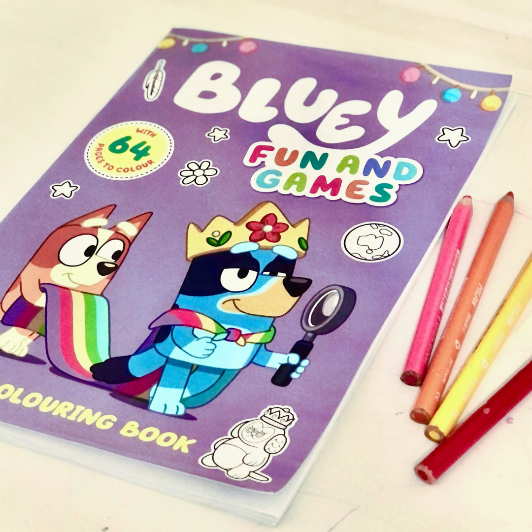 Bluey - Fun and Games Colouring Book