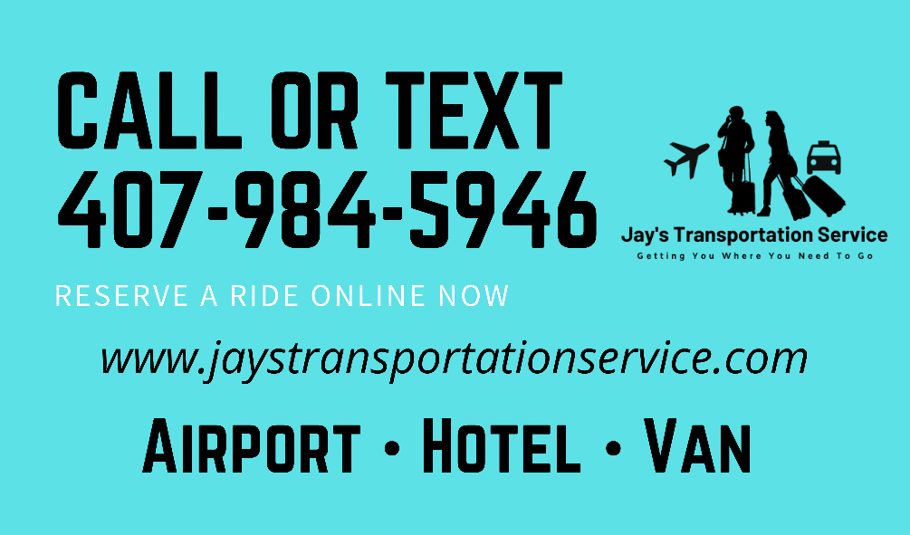 Orlando Taxi Service | Jay's Transportation Shuttle Van Service | Orlando