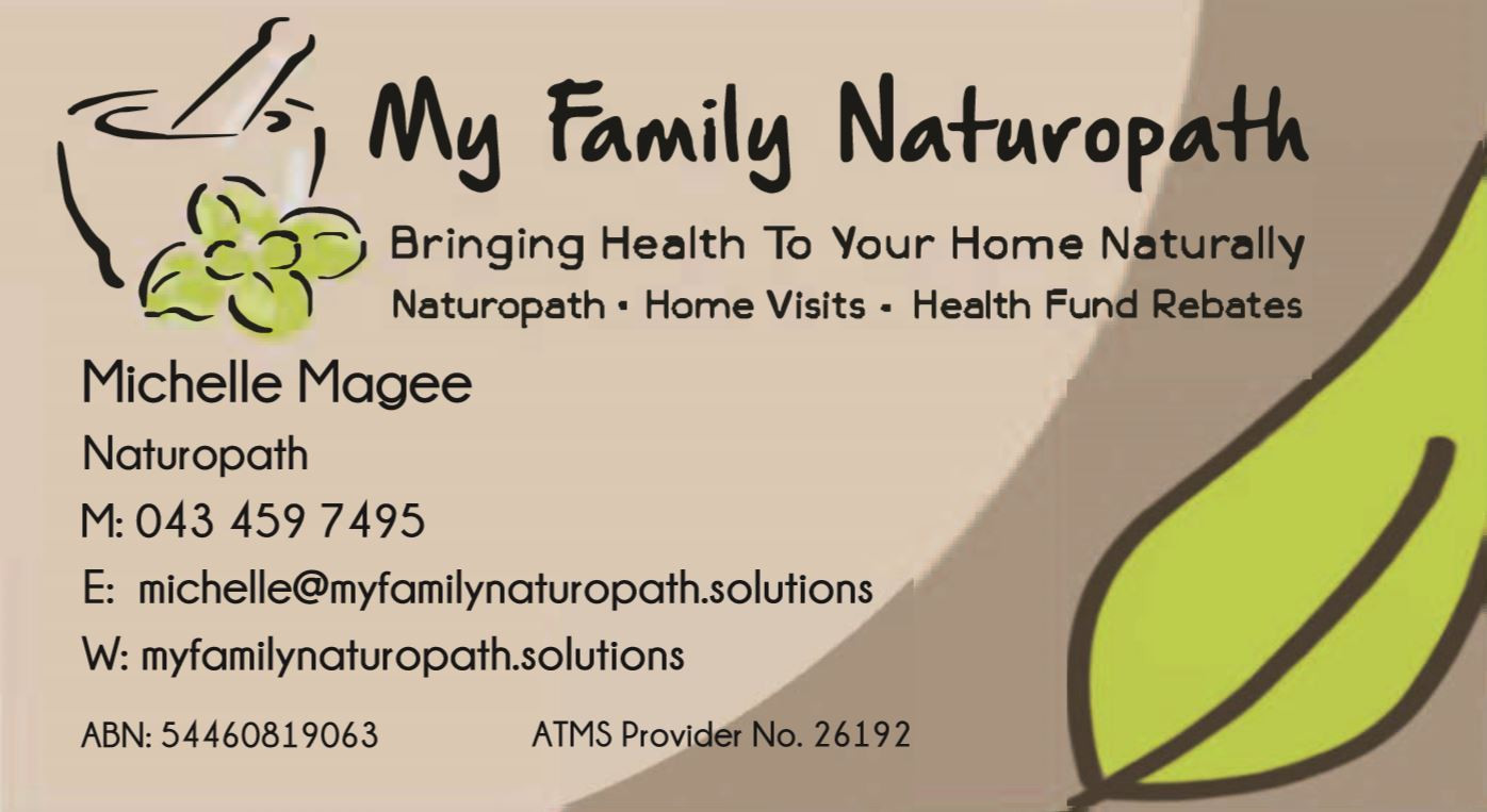 My Family Naturopath, Michelle Magee, Naturopath, Coffs, Toormina