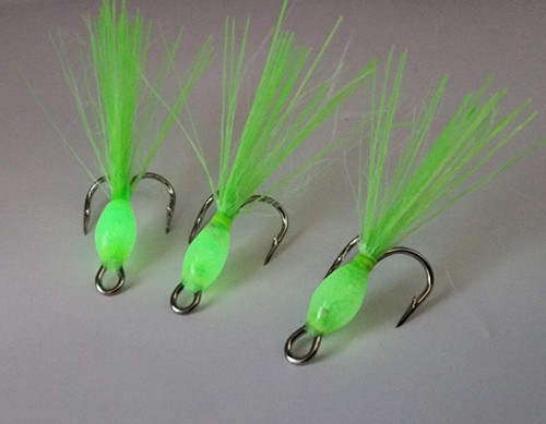 GLOW BUGS double hook. 3pcs. per pack | SCROGGSSTICKYFLIES