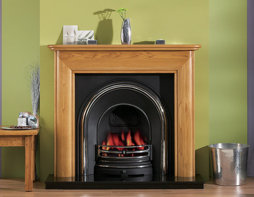 Focus Toni Solid Oak Fire Surround | Hearth & Homes